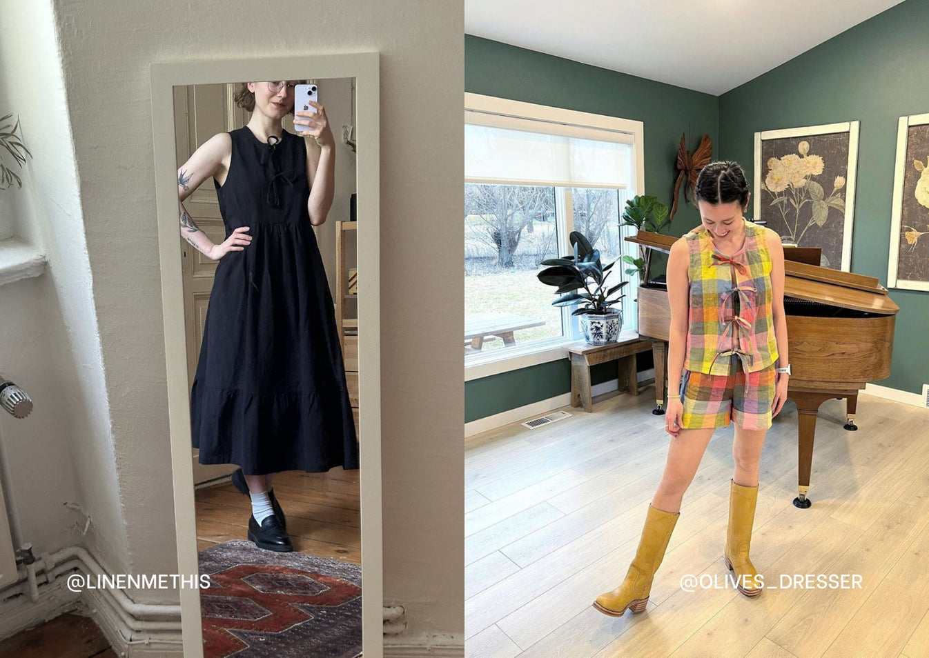 Syd Graham Patterns Syd Tie Top & Dress - PDF Pattern – Open Studio Sewing